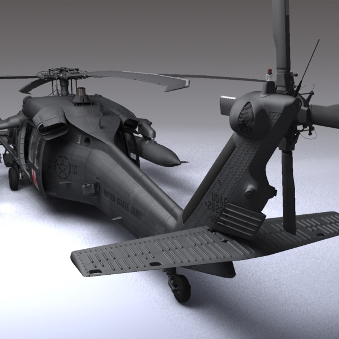 s-70 battlehawk uh60 blackhawk 3d model