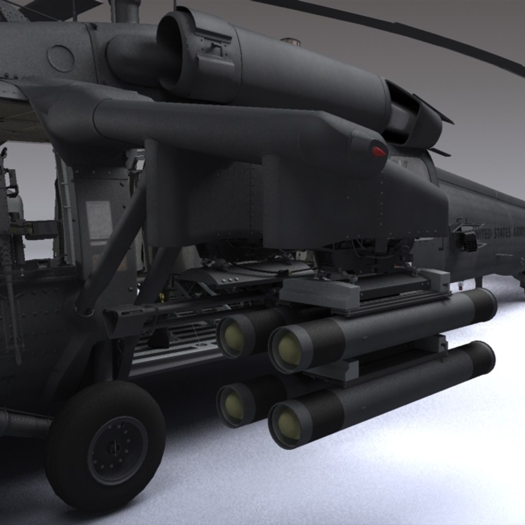 s-70 battlehawk uh60 blackhawk 3d model