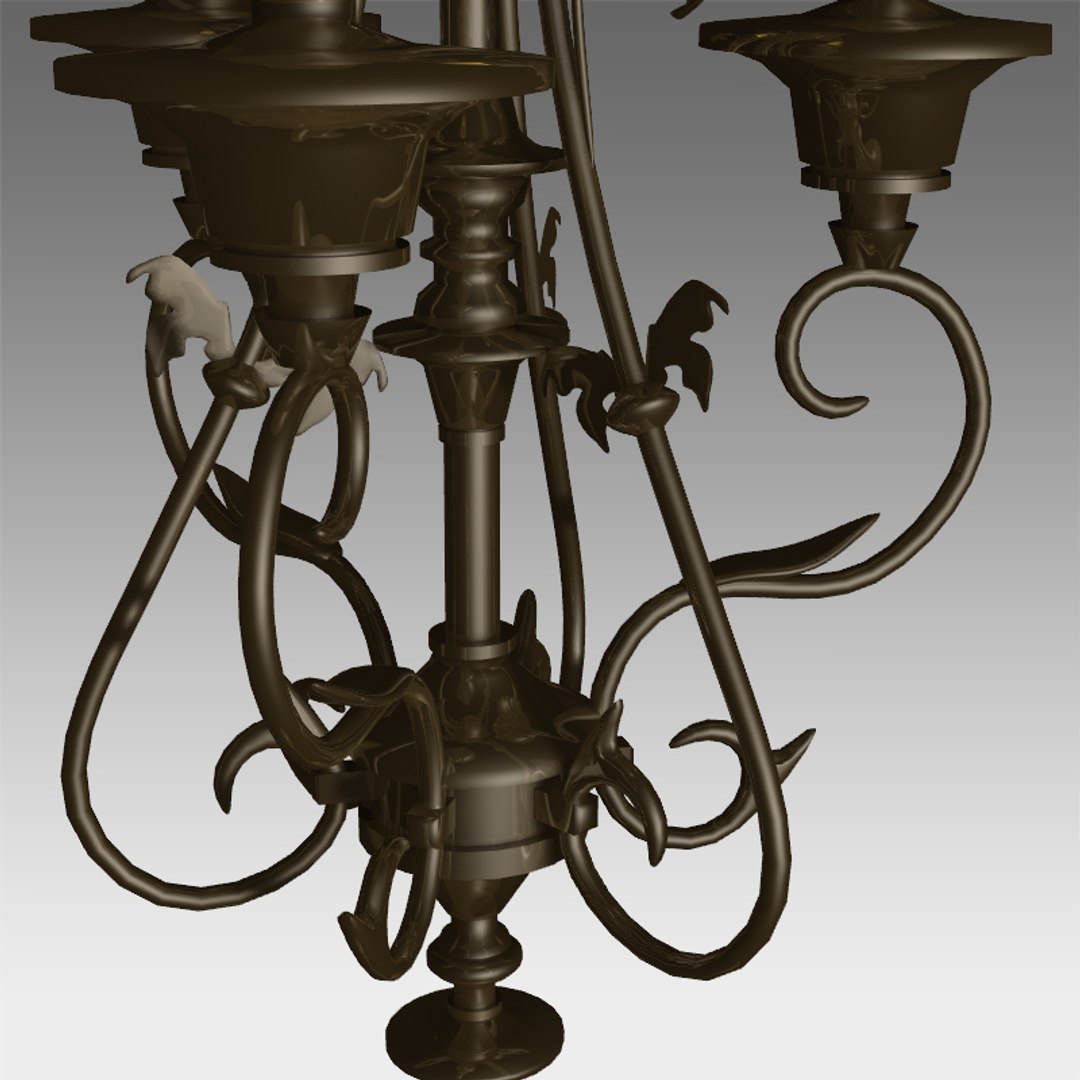 Classic Lamp 3d Model