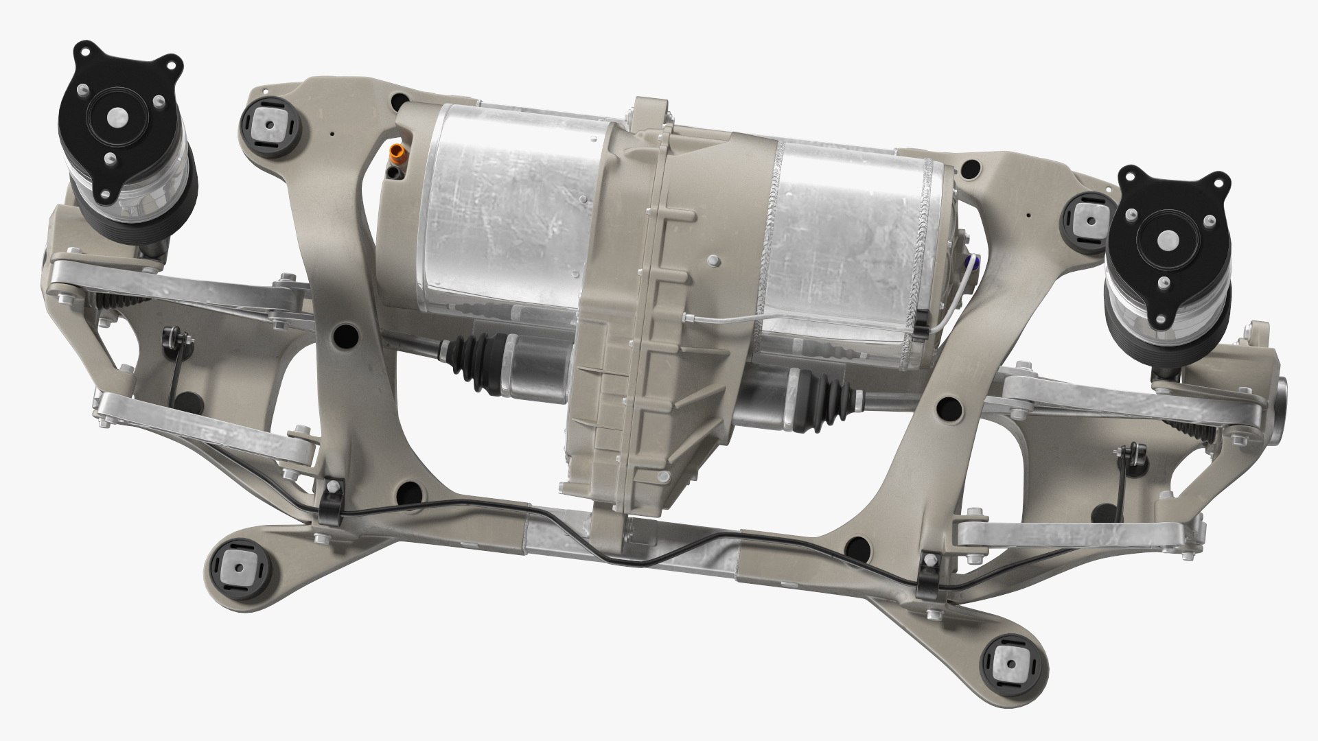 Electric Car Rear Suspension Assembly 3D Model - TurboSquid 2261351