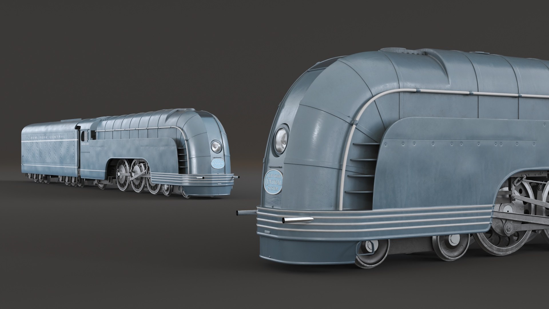 3D NYC Mercury Locomotive - TurboSquid 2426492
