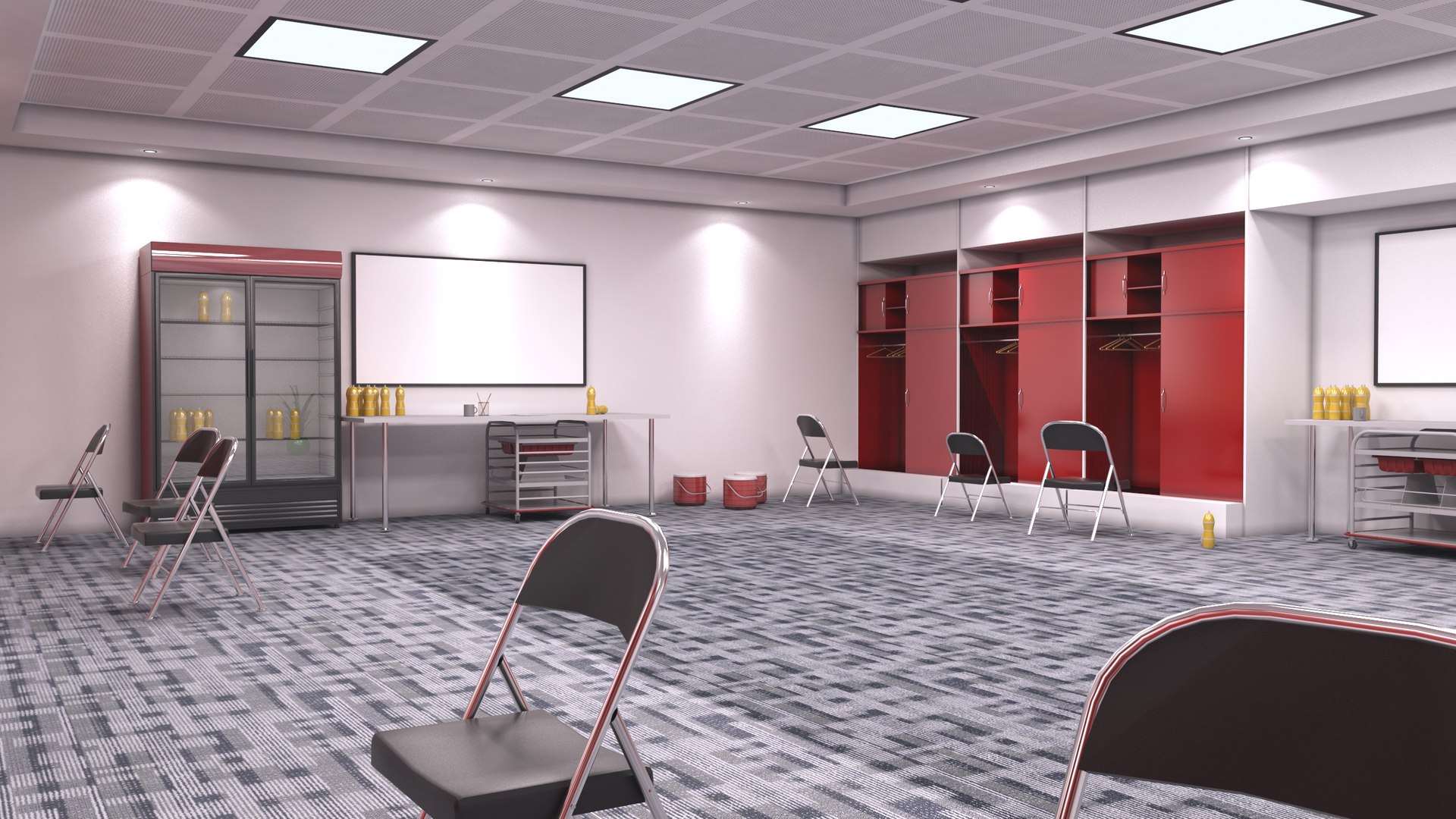 3D Locker Room Collection model - TurboSquid 1726717