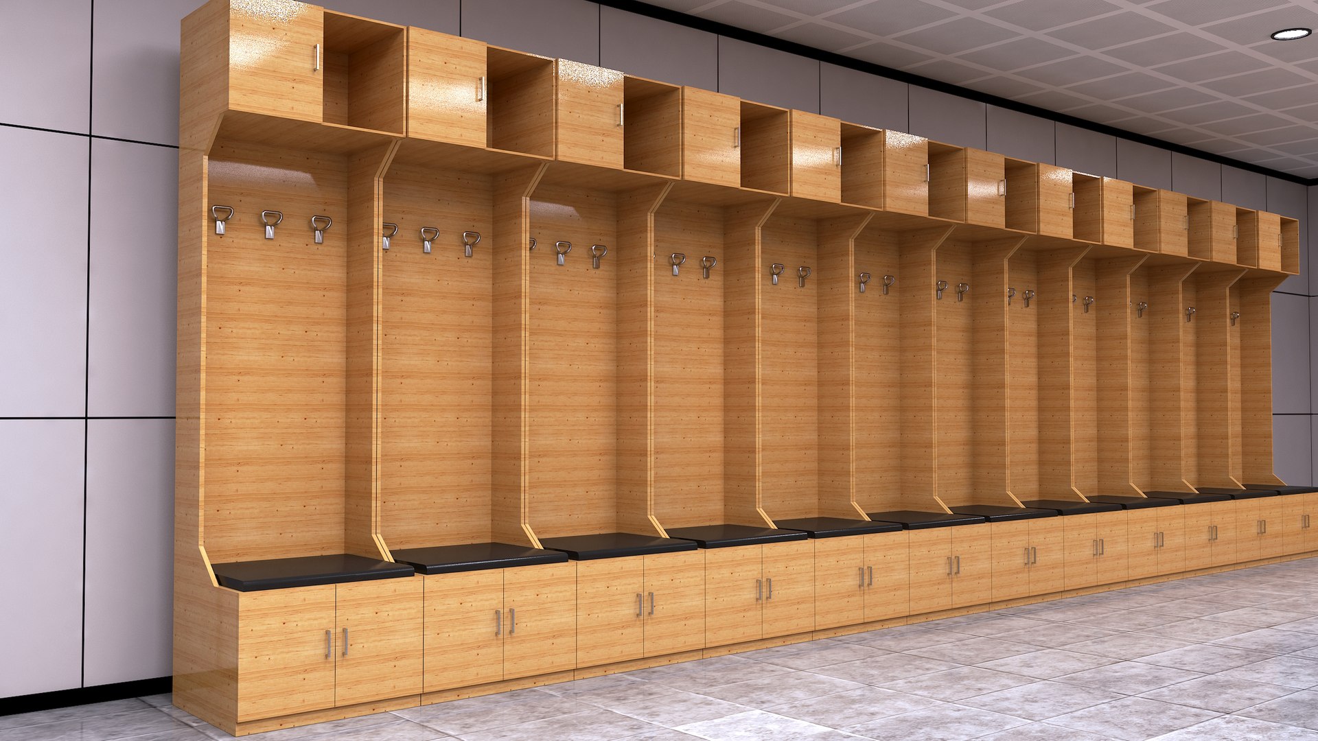 3D Locker Room Collection model - TurboSquid 1726717