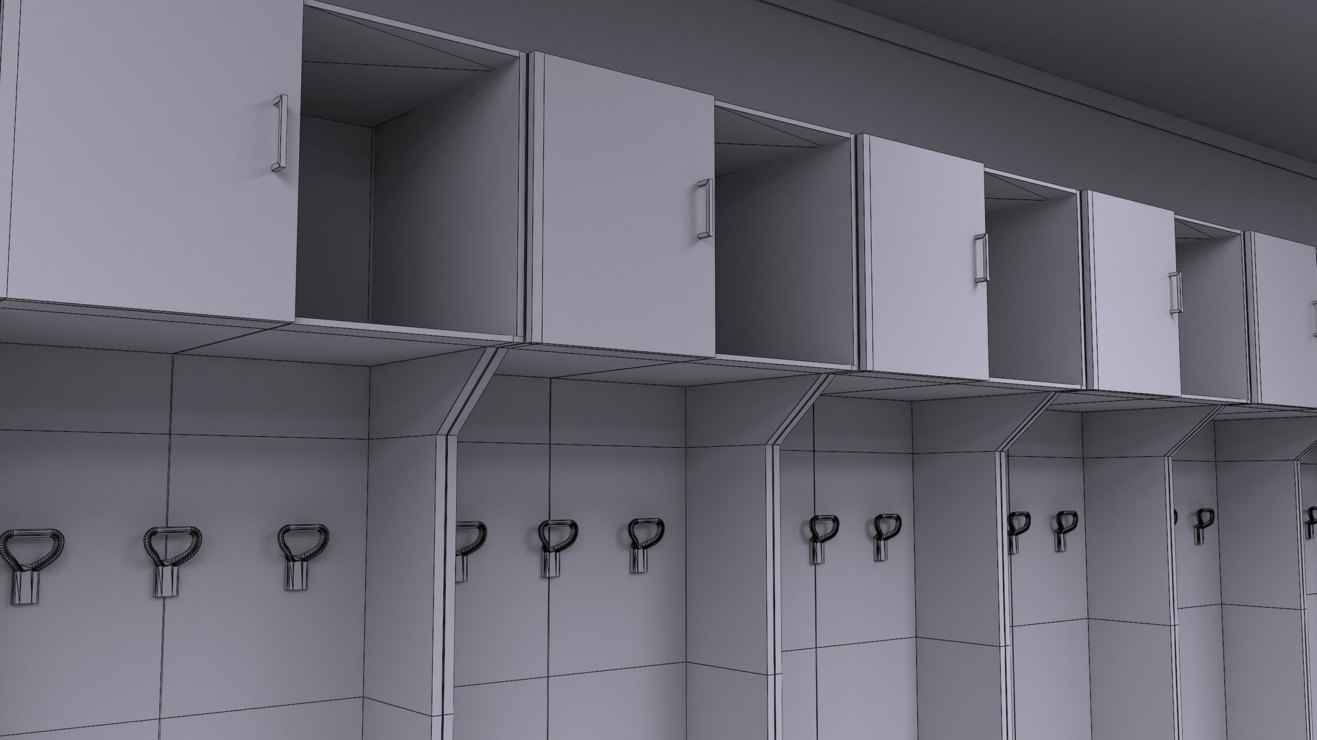 3D Locker Room Collection model - TurboSquid 1726717