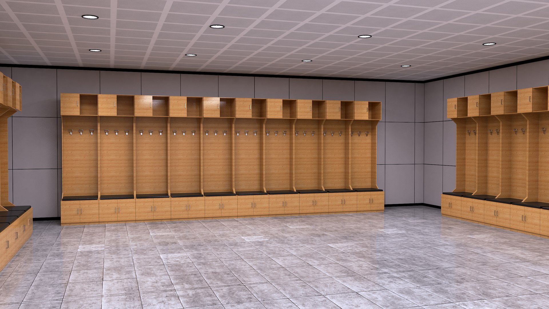 3D Locker Room Collection model - TurboSquid 1726717