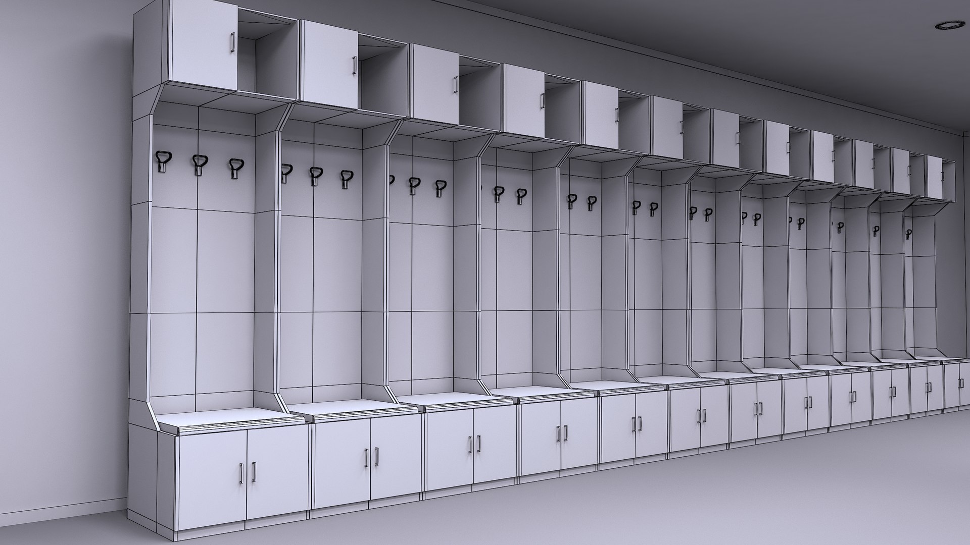 3D Locker Room Collection model - TurboSquid 1726717