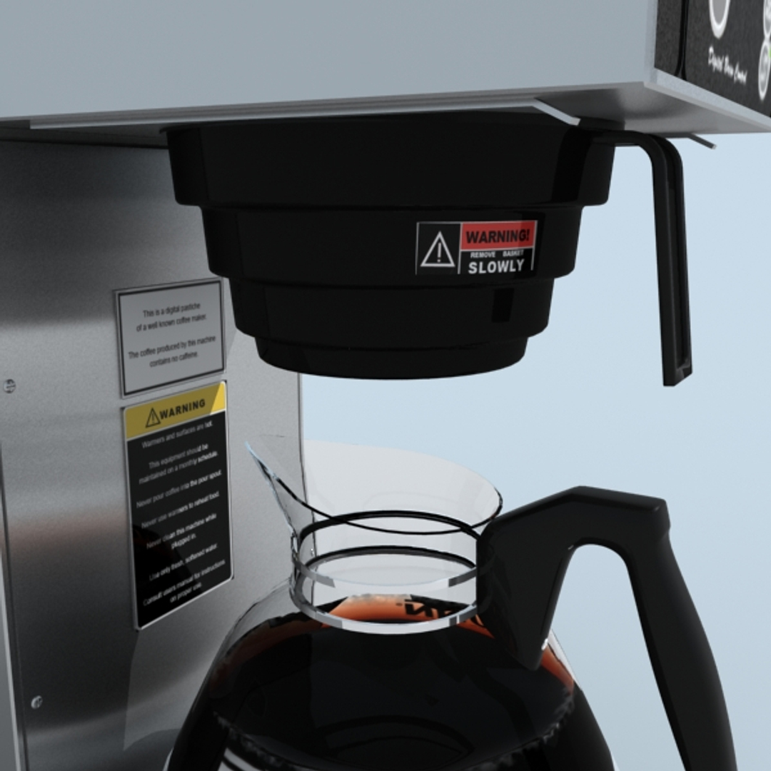 coffee maker 3d model