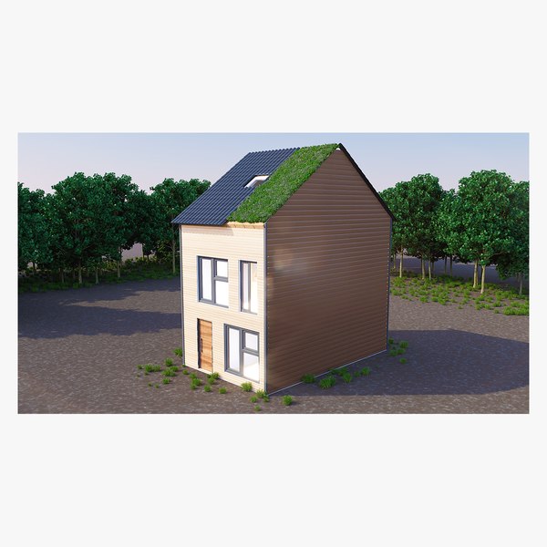 바이오 기반 하우스 3D 모델 - TurboSquid 2215245
