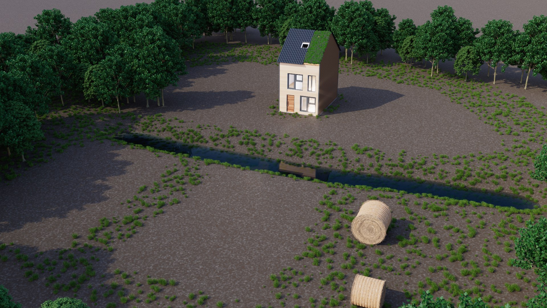 3D Model BioBased House - TurboSquid 2215245