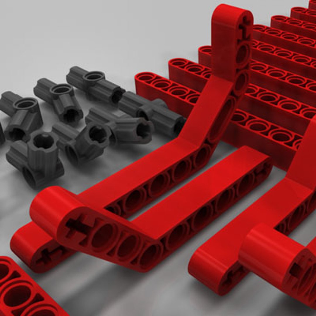technic bricks build 3d model