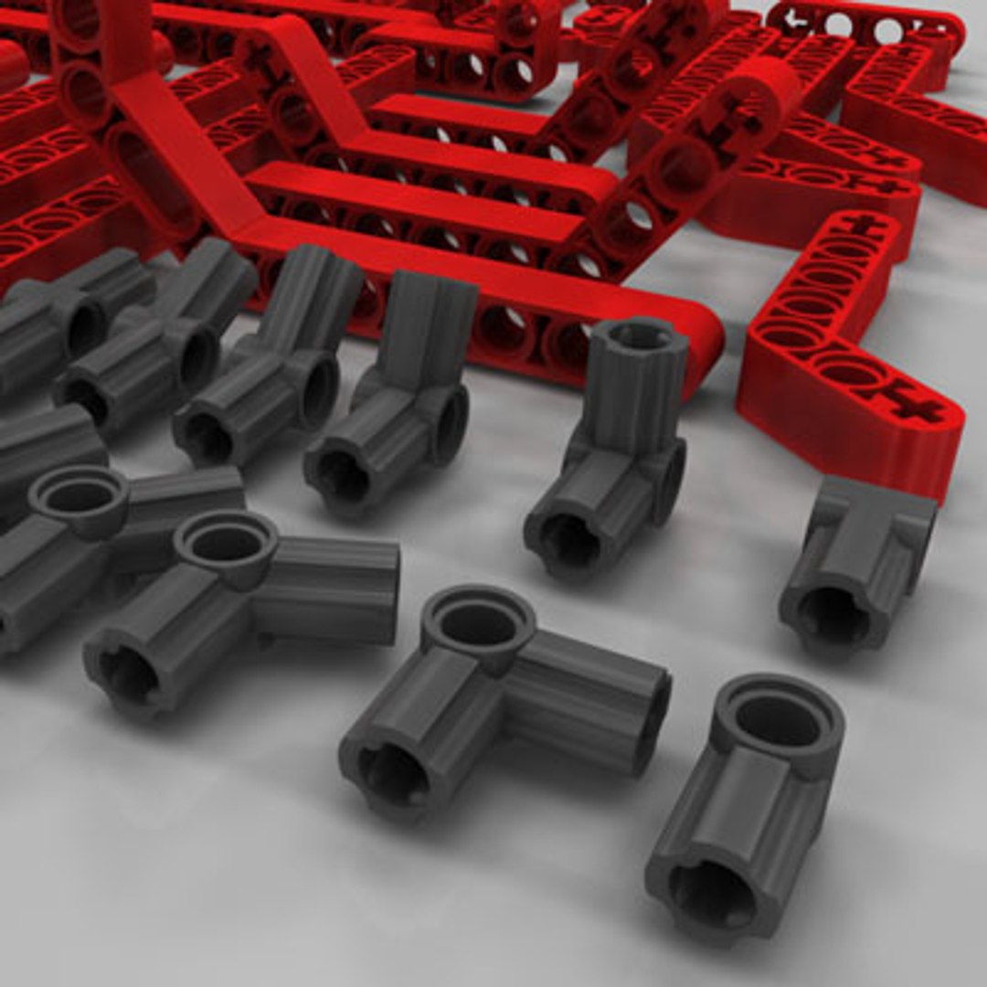 technic bricks build 3d model