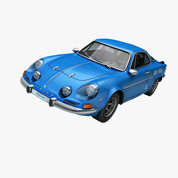 Renault Alpine 3D Models for Download | TurboSquid