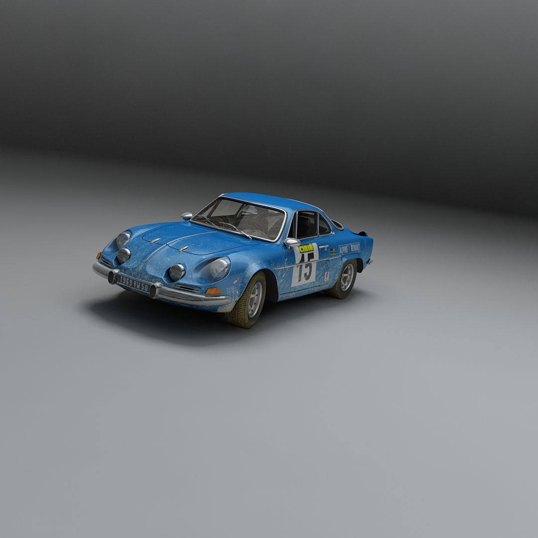 Renault Alpine 110 3d Model