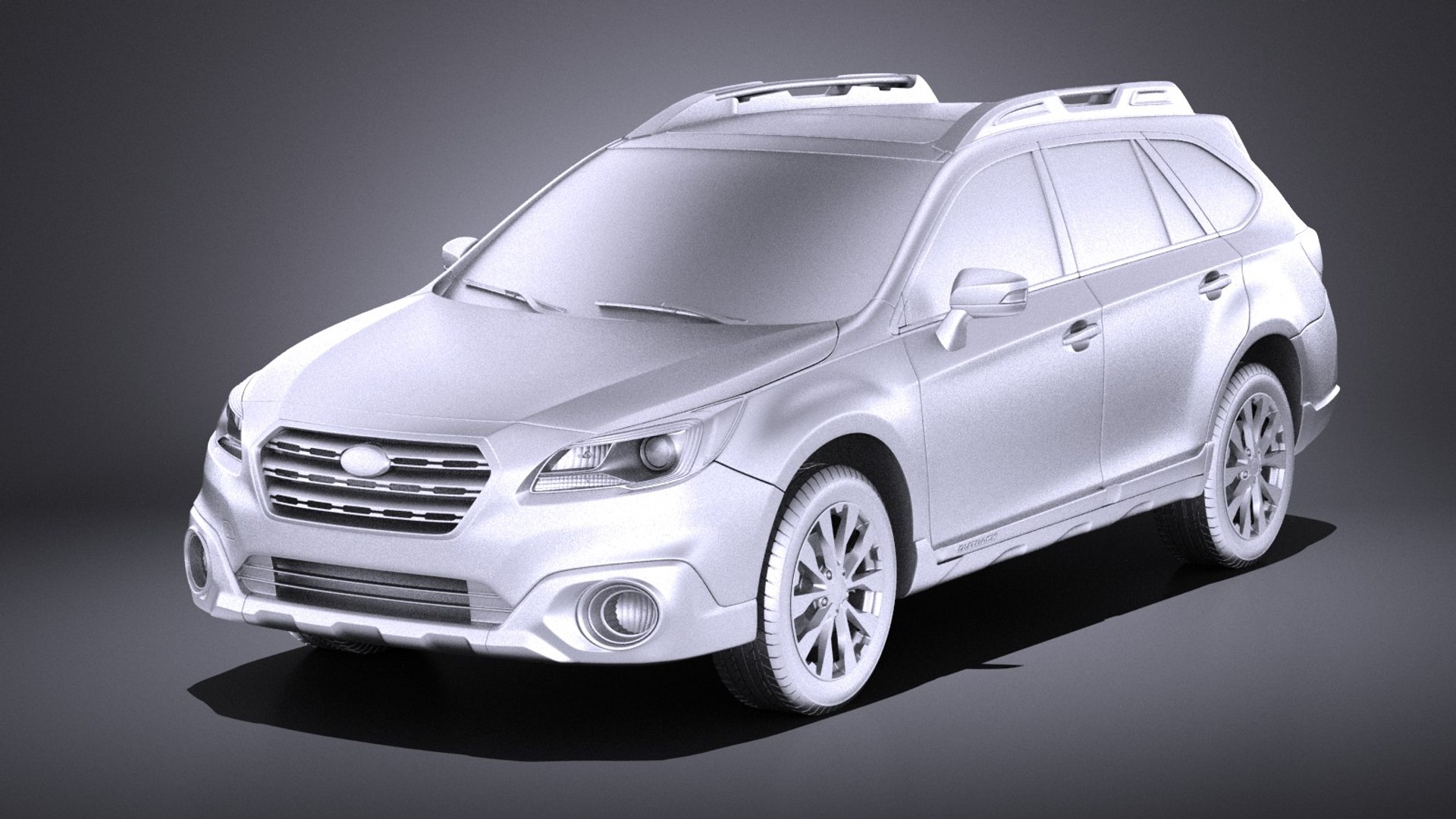 3D Subaru 2017 Outback - TurboSquid 1244441