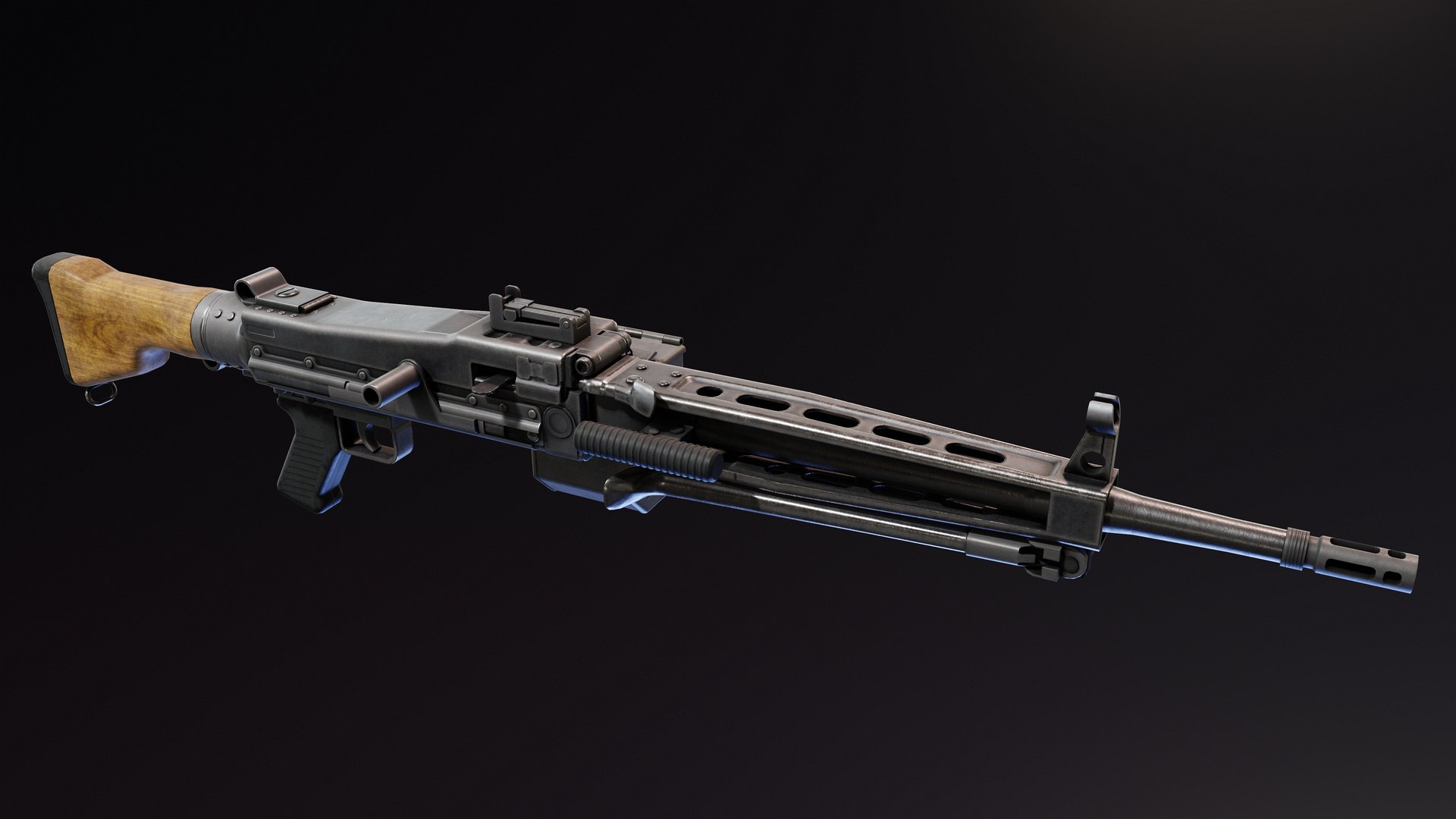 Sig MG710 3D - TurboSquid 2222896