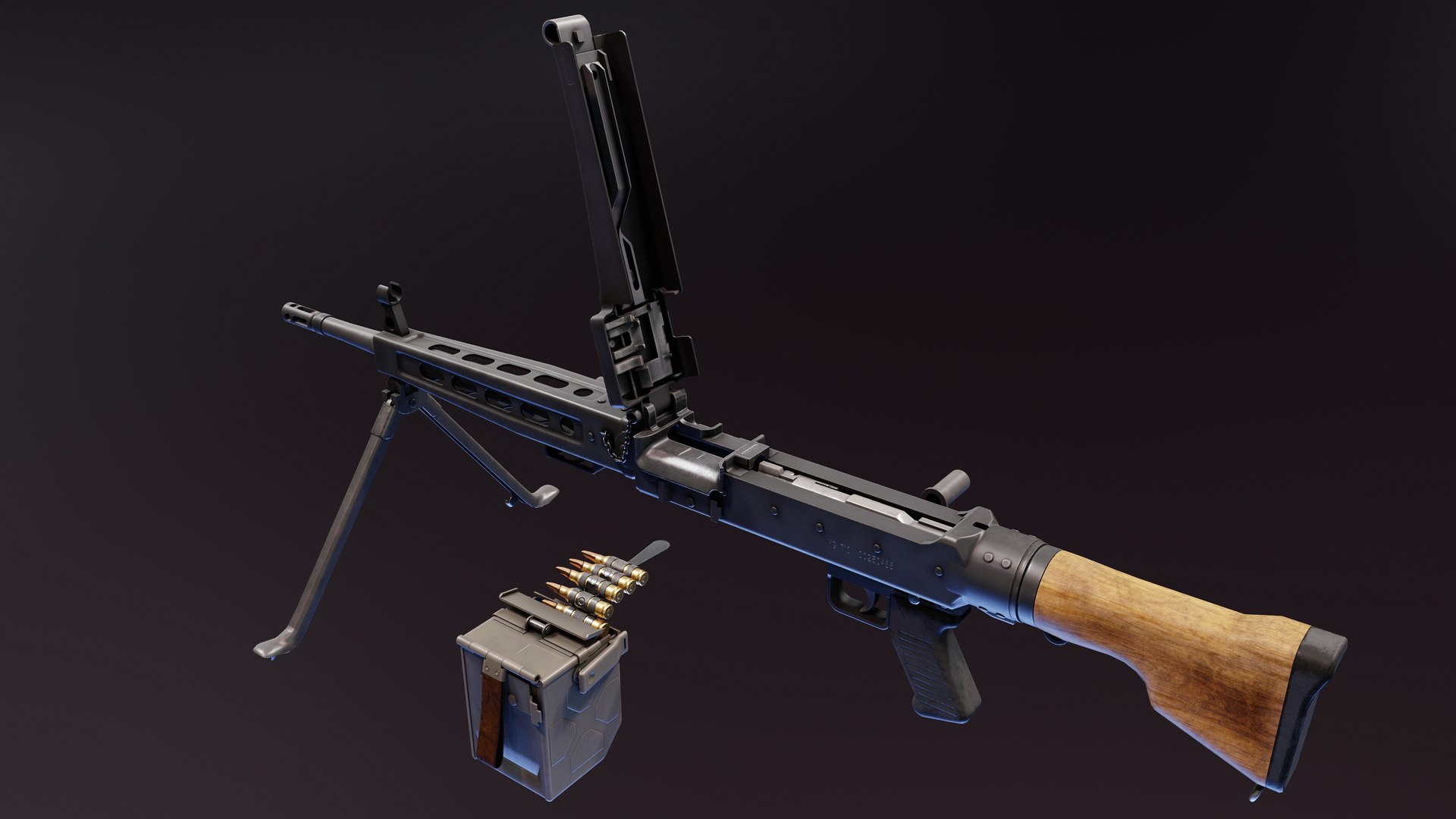 Sig MG710 3D - TurboSquid 2222896