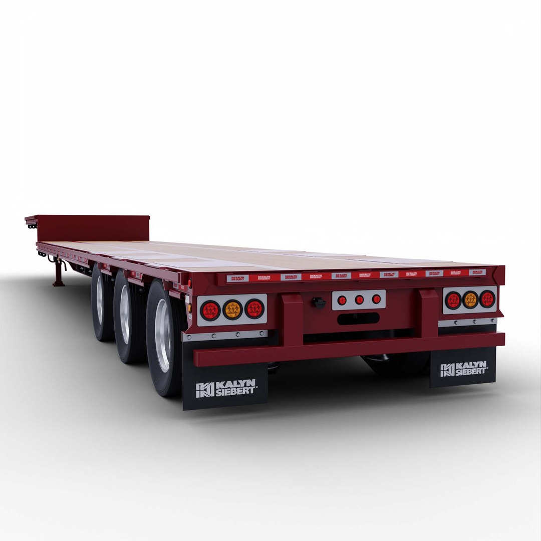 3D Kalyn Siebert Tridem DropDeck Model - TurboSquid 1973256