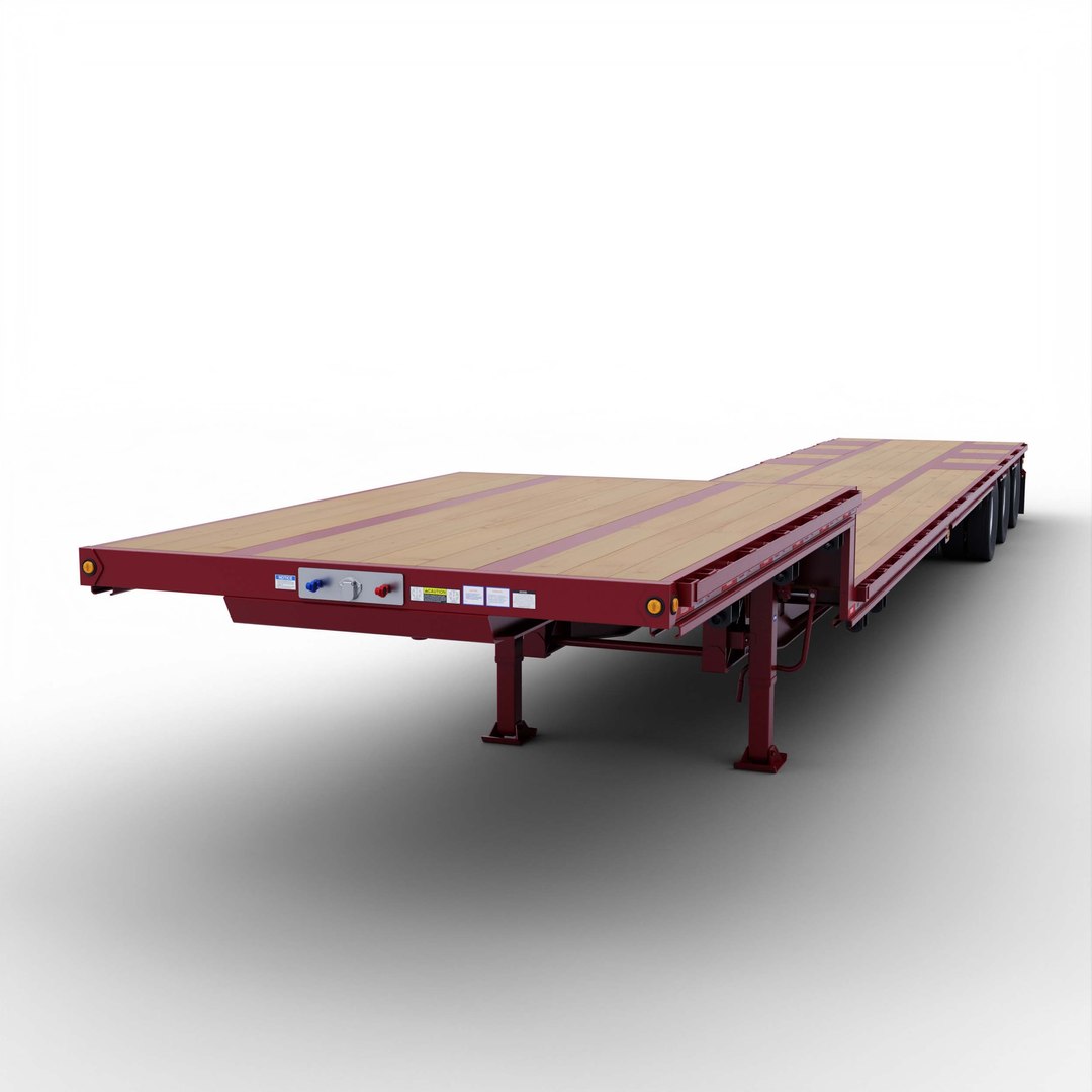 3D Kalyn Siebert Tridem DropDeck Model - TurboSquid 1973256