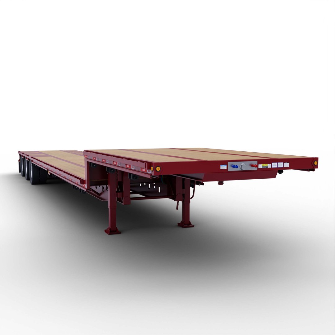 3D Kalyn Siebert Tridem DropDeck Model - TurboSquid 1973256