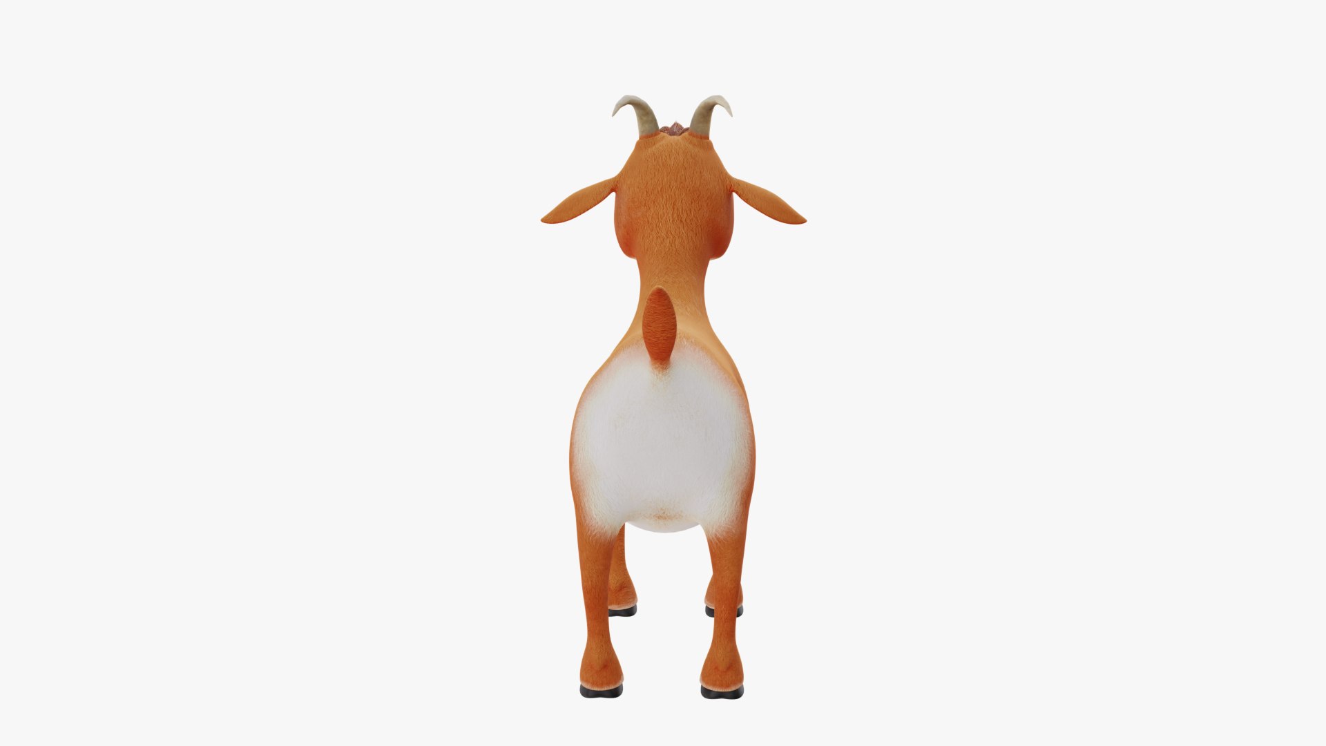 Cartoon Goats 3D Model - TurboSquid 2219244