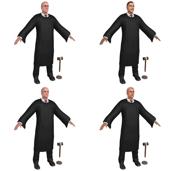 Judge 3D Models for Download | TurboSquid