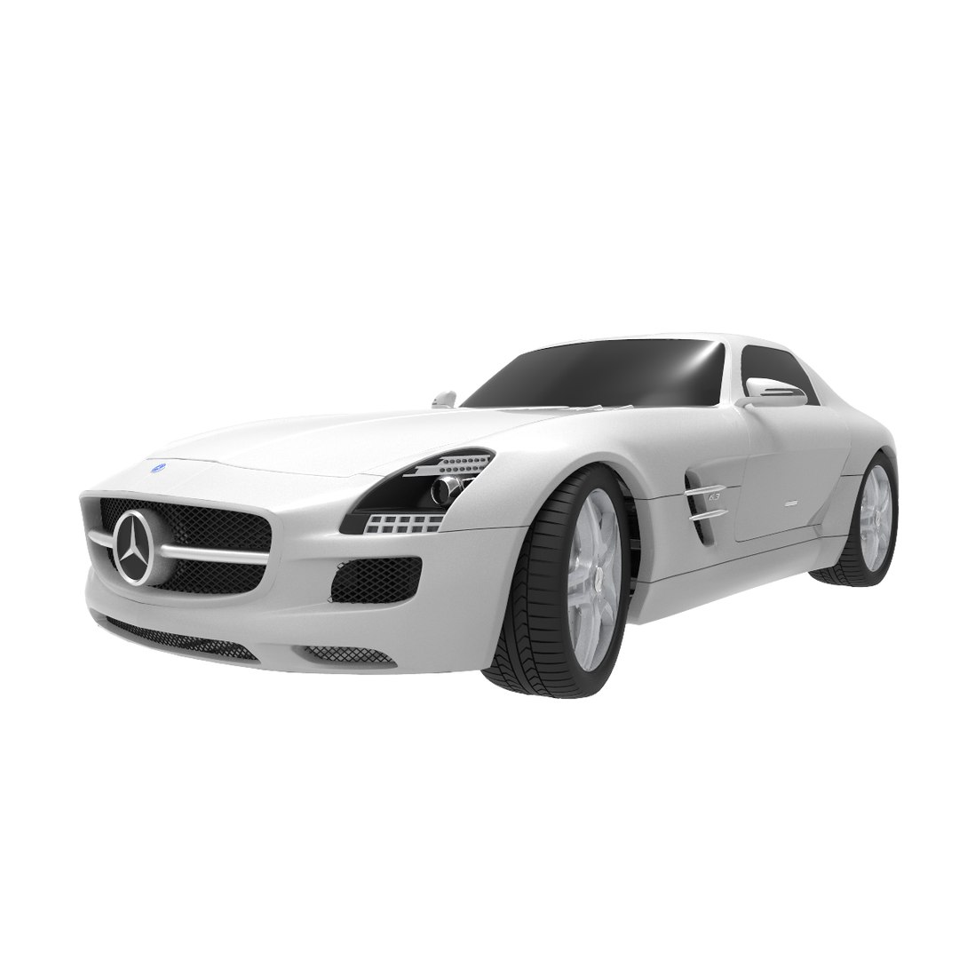3ds max mercedes benz sls