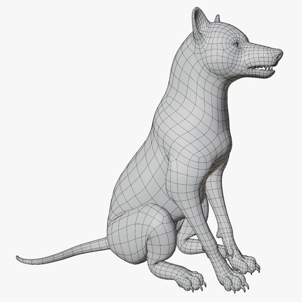 Rigged Blender Wolf Models | TurboSquid