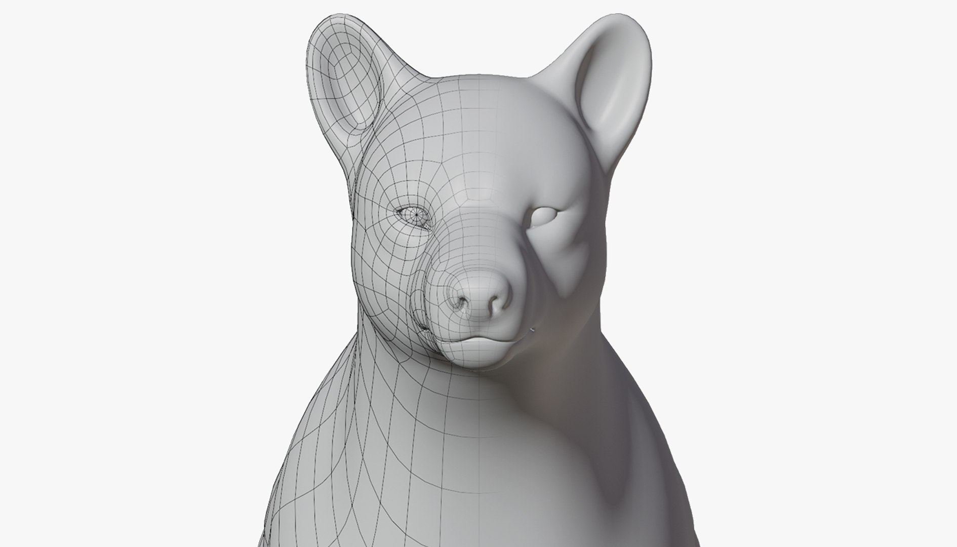 3D rigged wolf base mesh - TurboSquid 1524481
