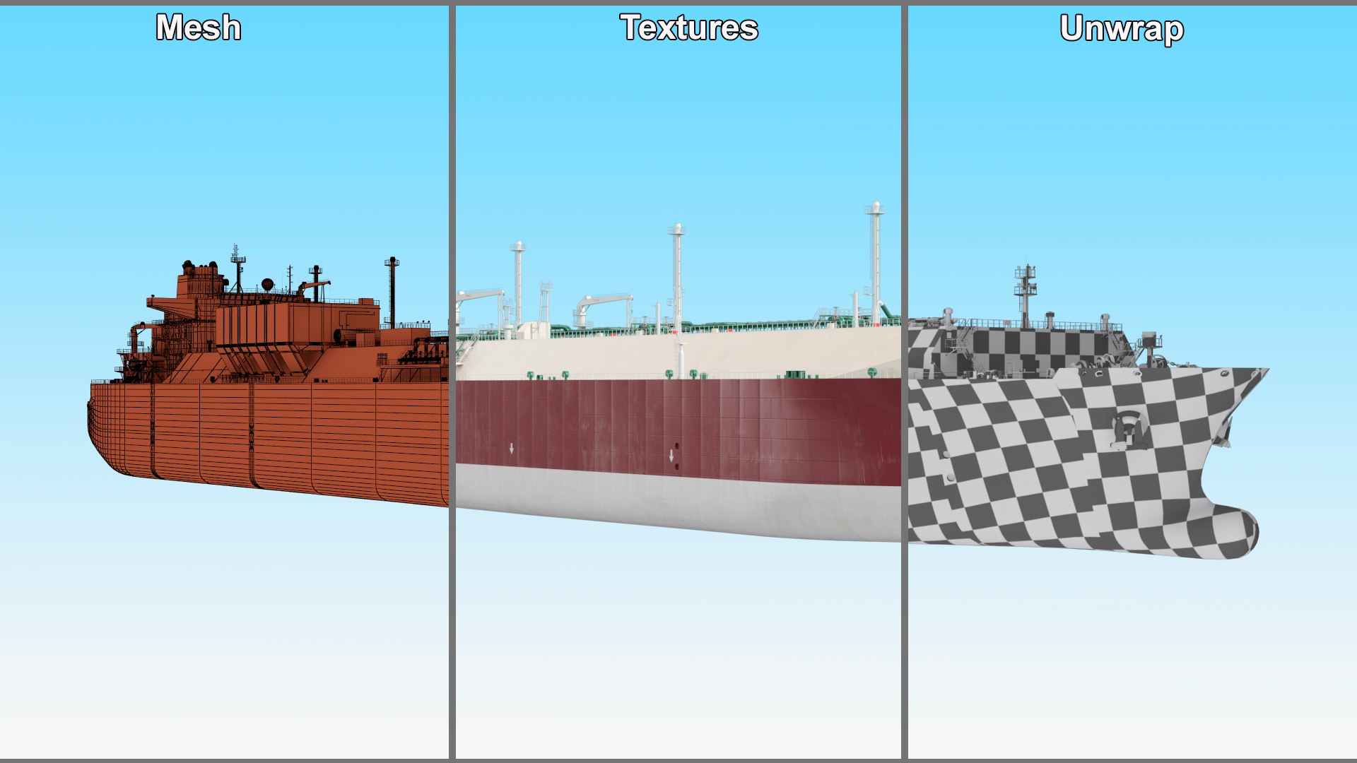 Mozah LNG Carrier Q-Max Class Tanker 3D - TurboSquid 2445947