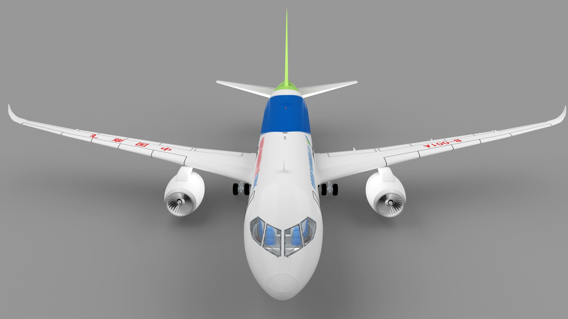 3D Model Comac C919 China - TurboSquid 1455661