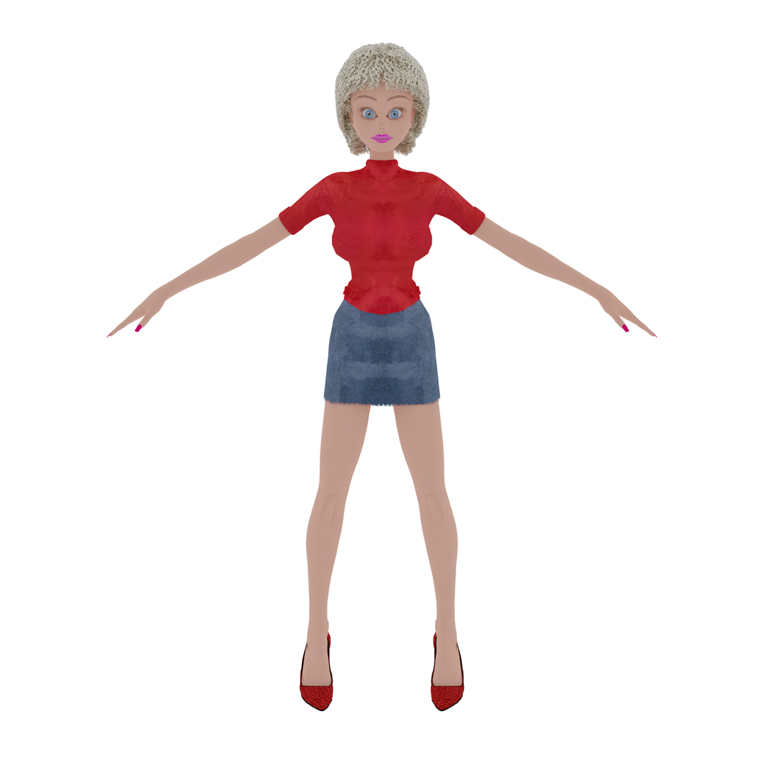 3D Annie - TurboSquid 1716162