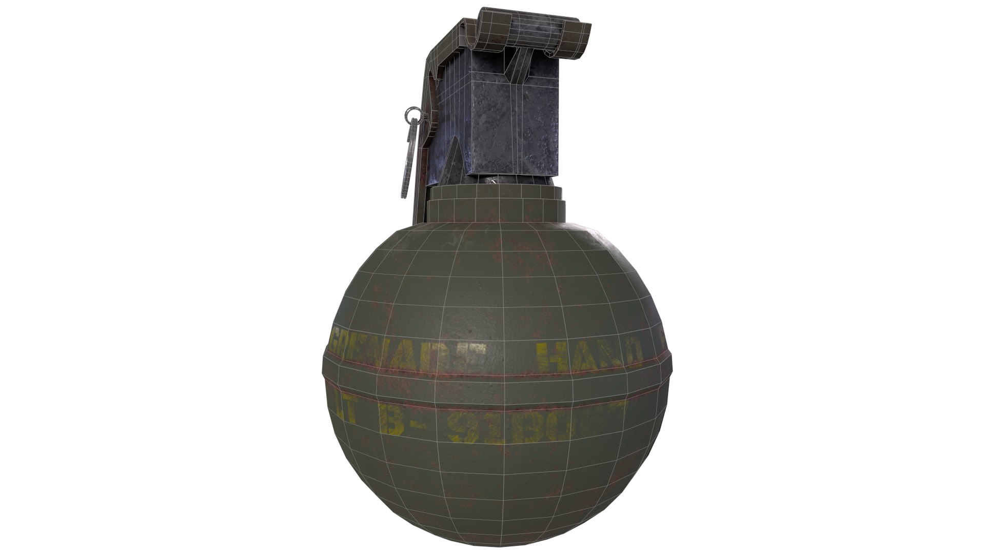 Frag Grenade Model - TurboSquid 1835381