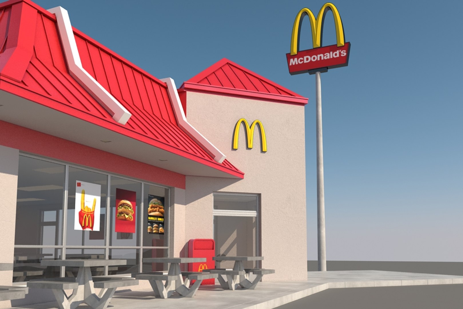 fast food restaurant max