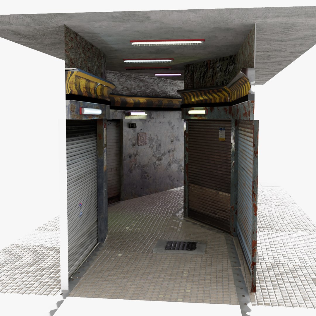 3D underground model - TurboSquid 1633998