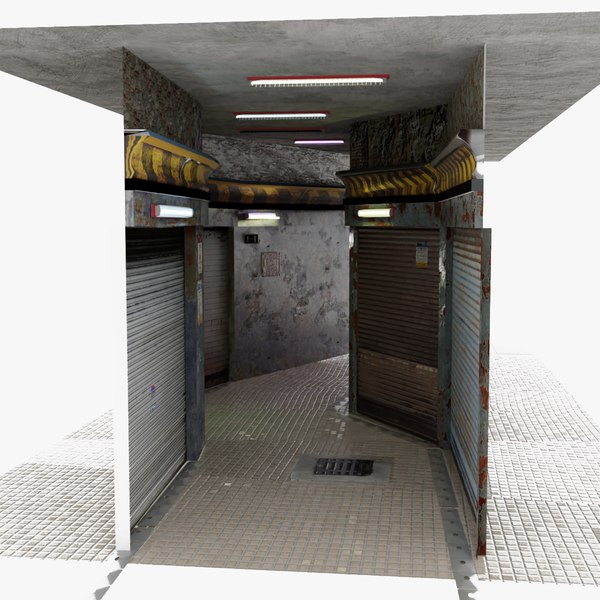 3D underground model - TurboSquid 1633998