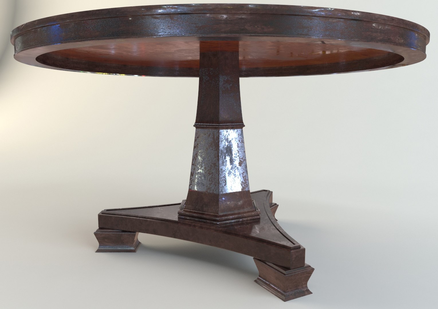 Classic Antique Table 3d 3ds
