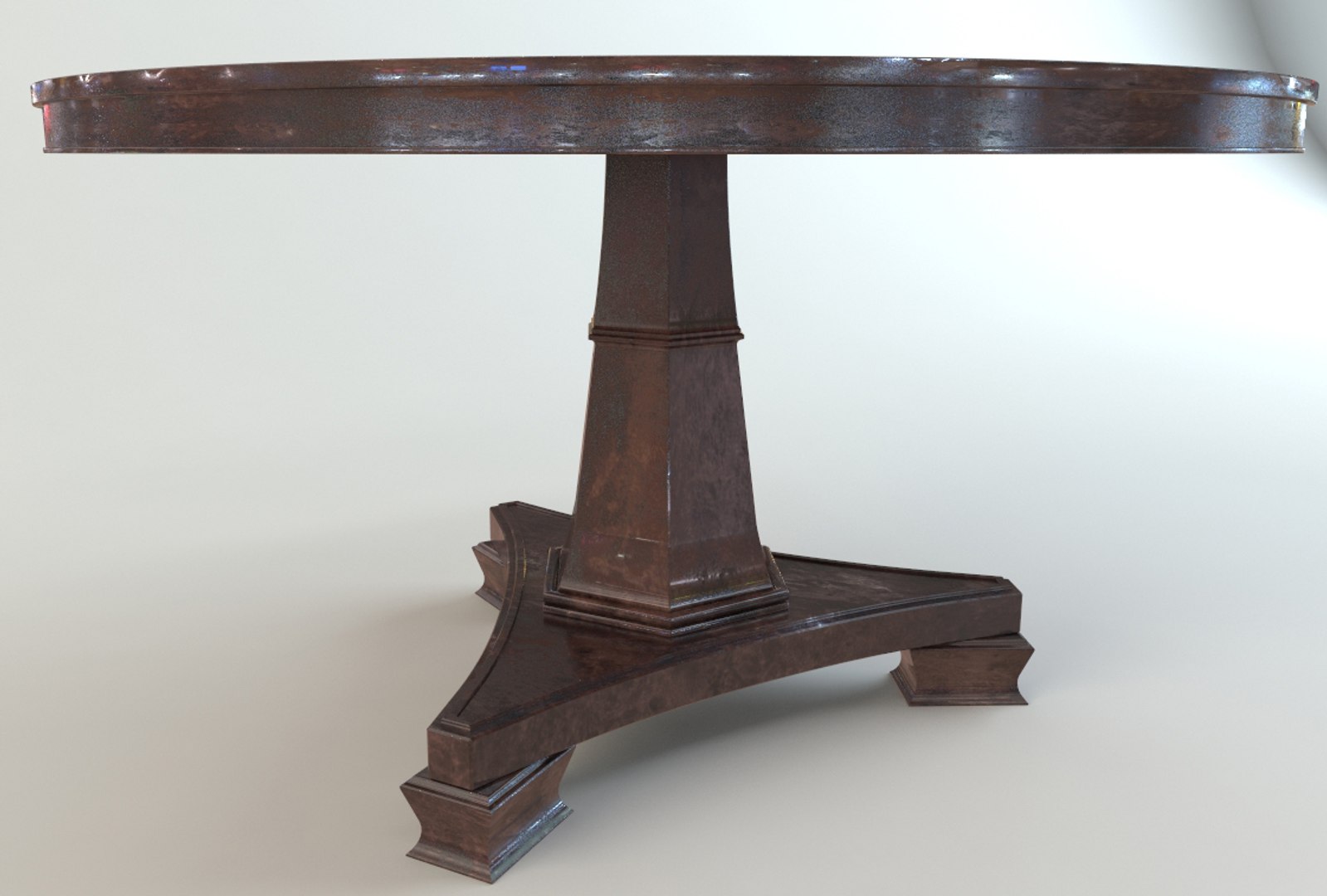 Classic Antique Table 3d 3ds