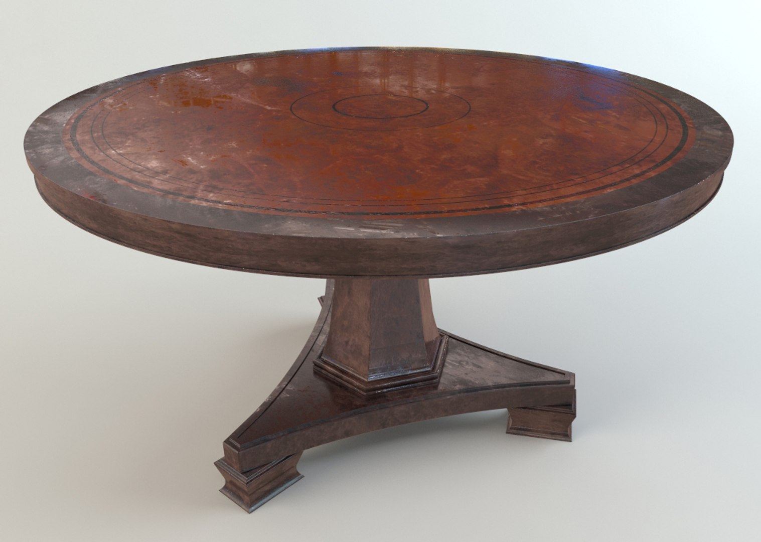 Classic Antique Table 3d 3ds