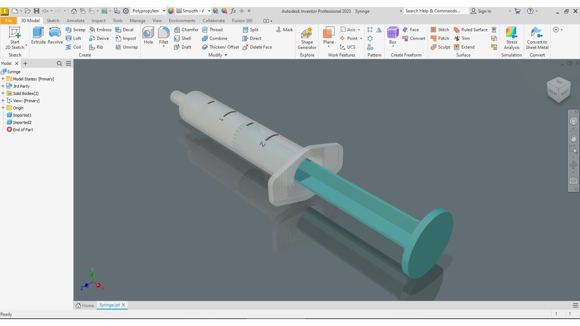 3D Syringe - TurboSquid 2095903
