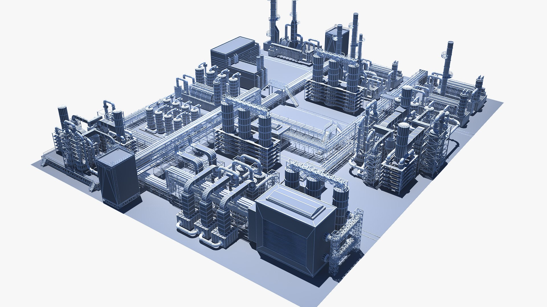 3D Industrial Area 35 Model - TurboSquid 2009552