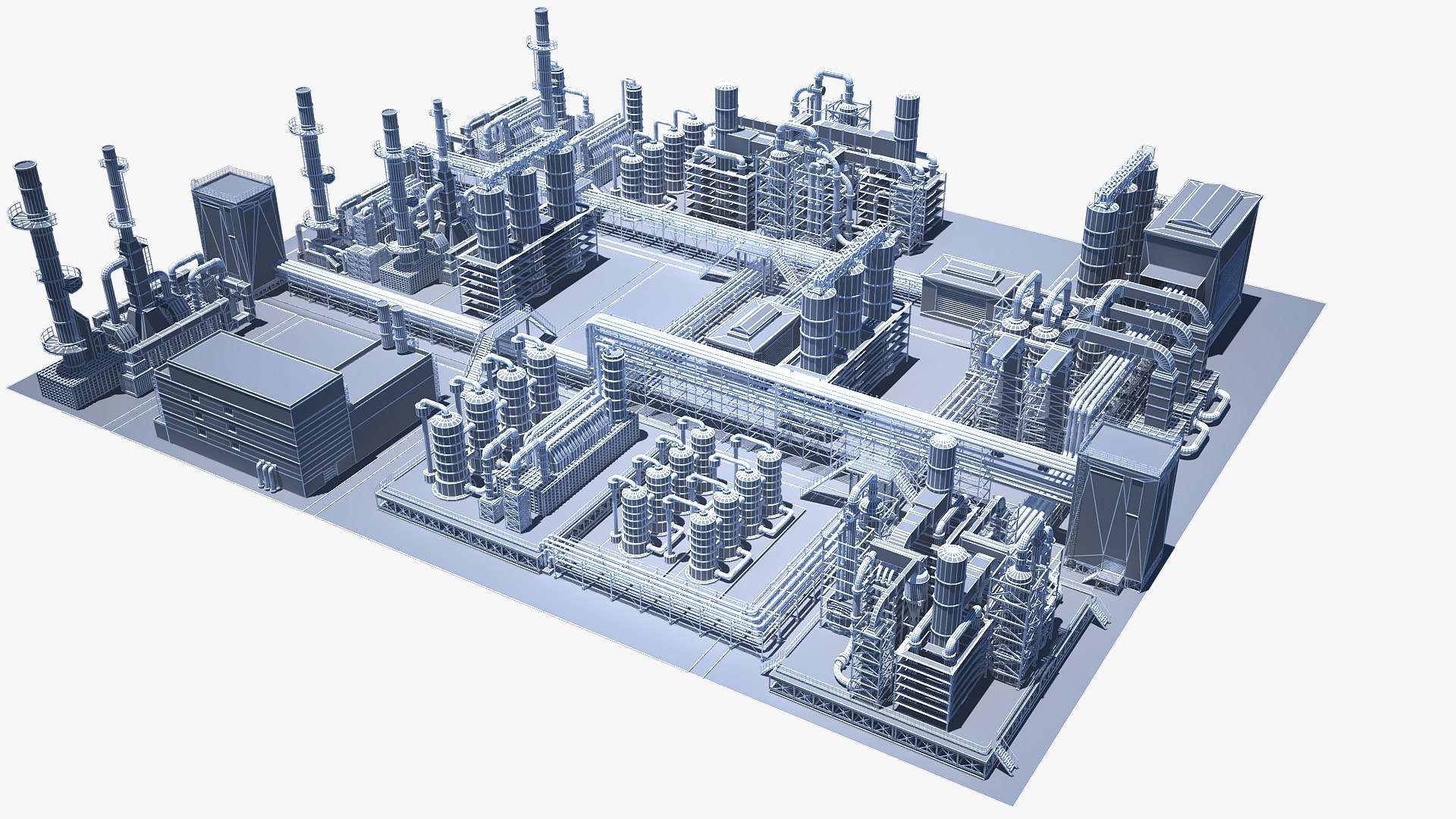 3D Industrial Area 35 Model - TurboSquid 2009552