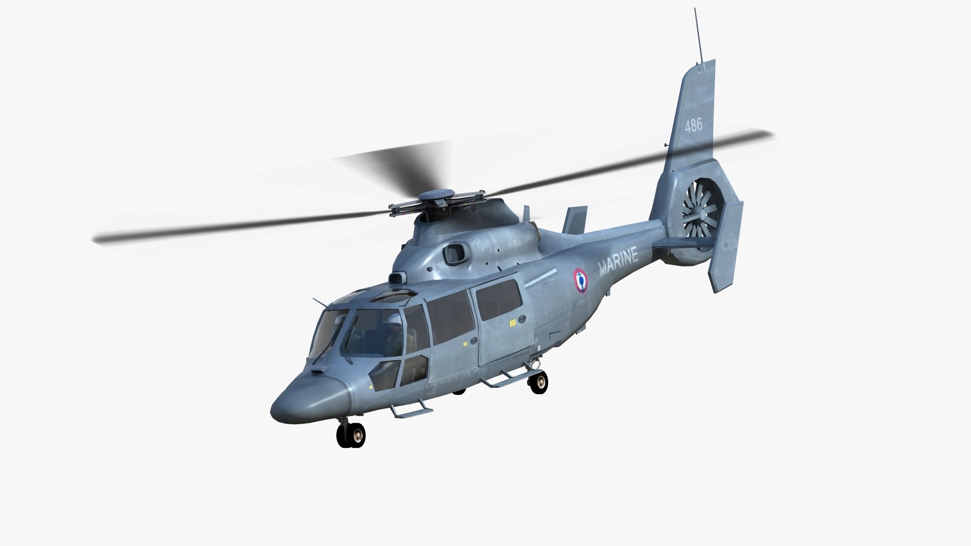 3D AS565 Panther Helicopter - TurboSquid 2091053