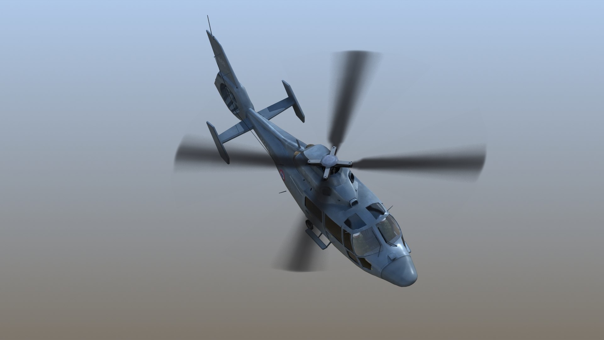 3D AS565 Panther Helicopter - TurboSquid 2091053