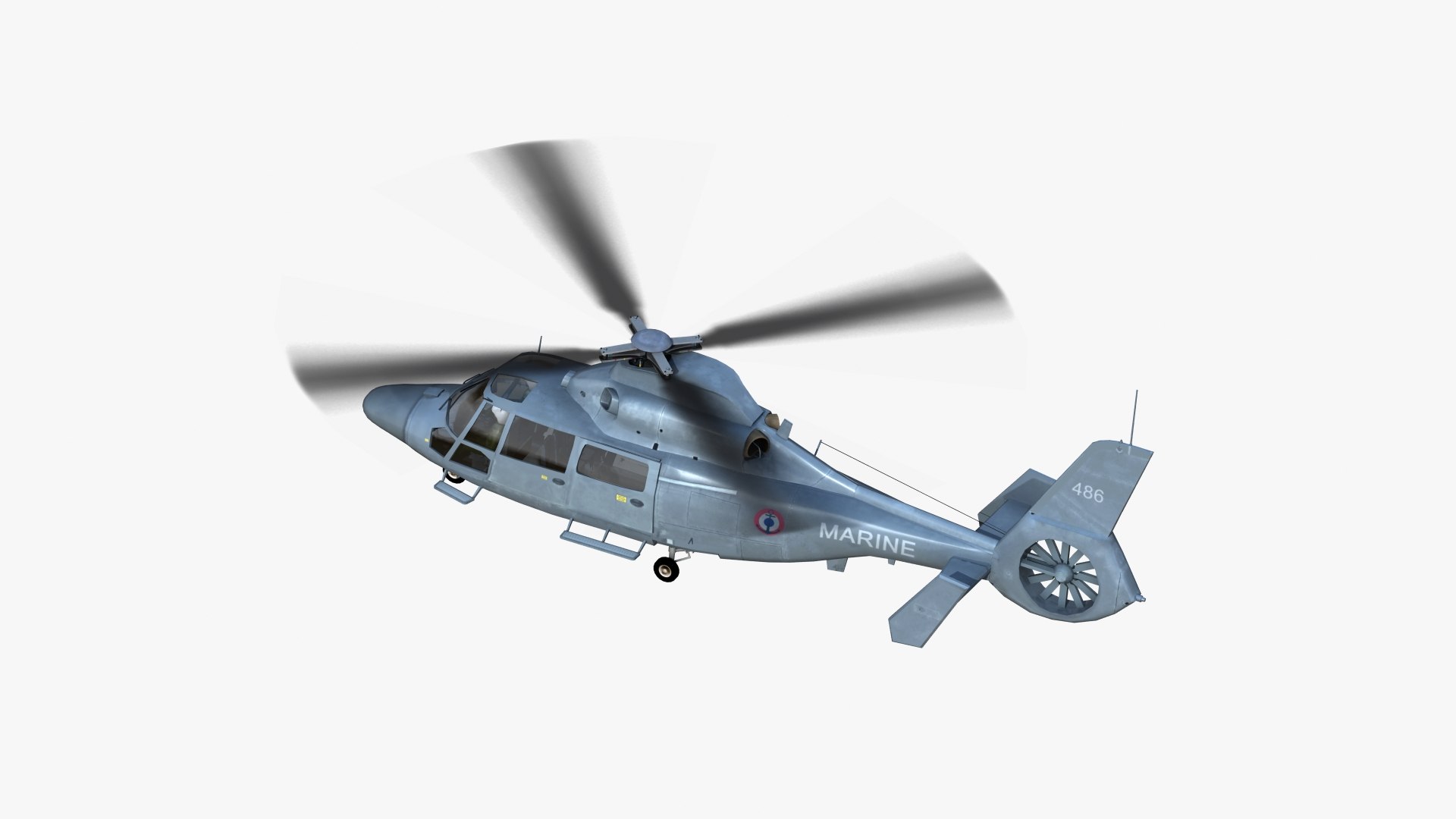 3D AS565 Panther Helicopter - TurboSquid 2091053