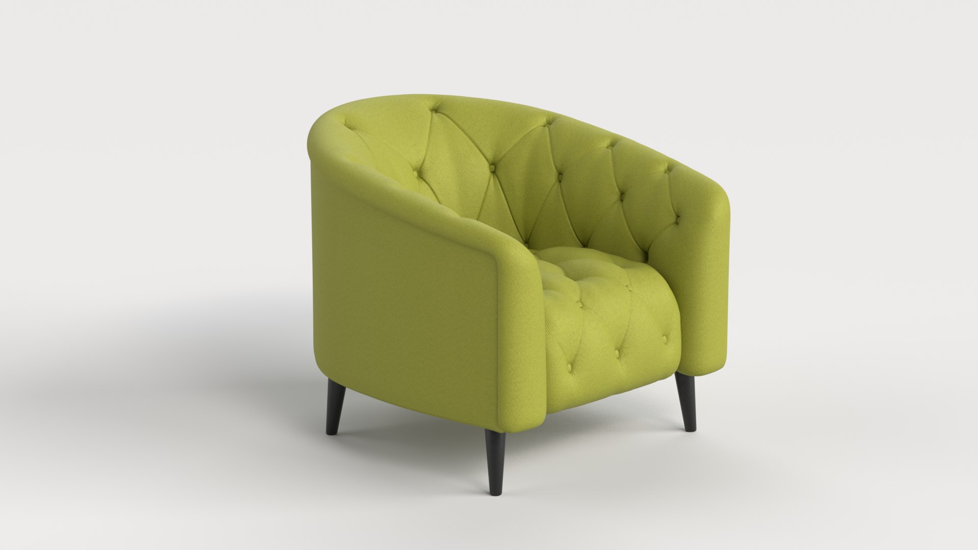 Chair 9 Armchair Sofa Chesterfield Model - TurboSquid 2349421