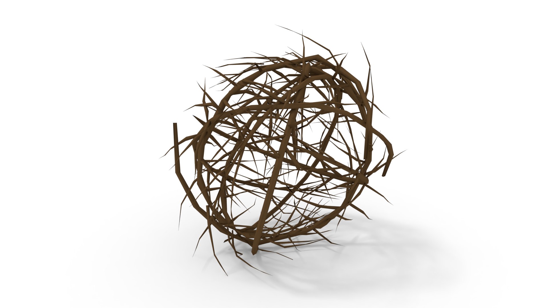 3D Tumbleweed Nature Plant Model - TurboSquid 1442261