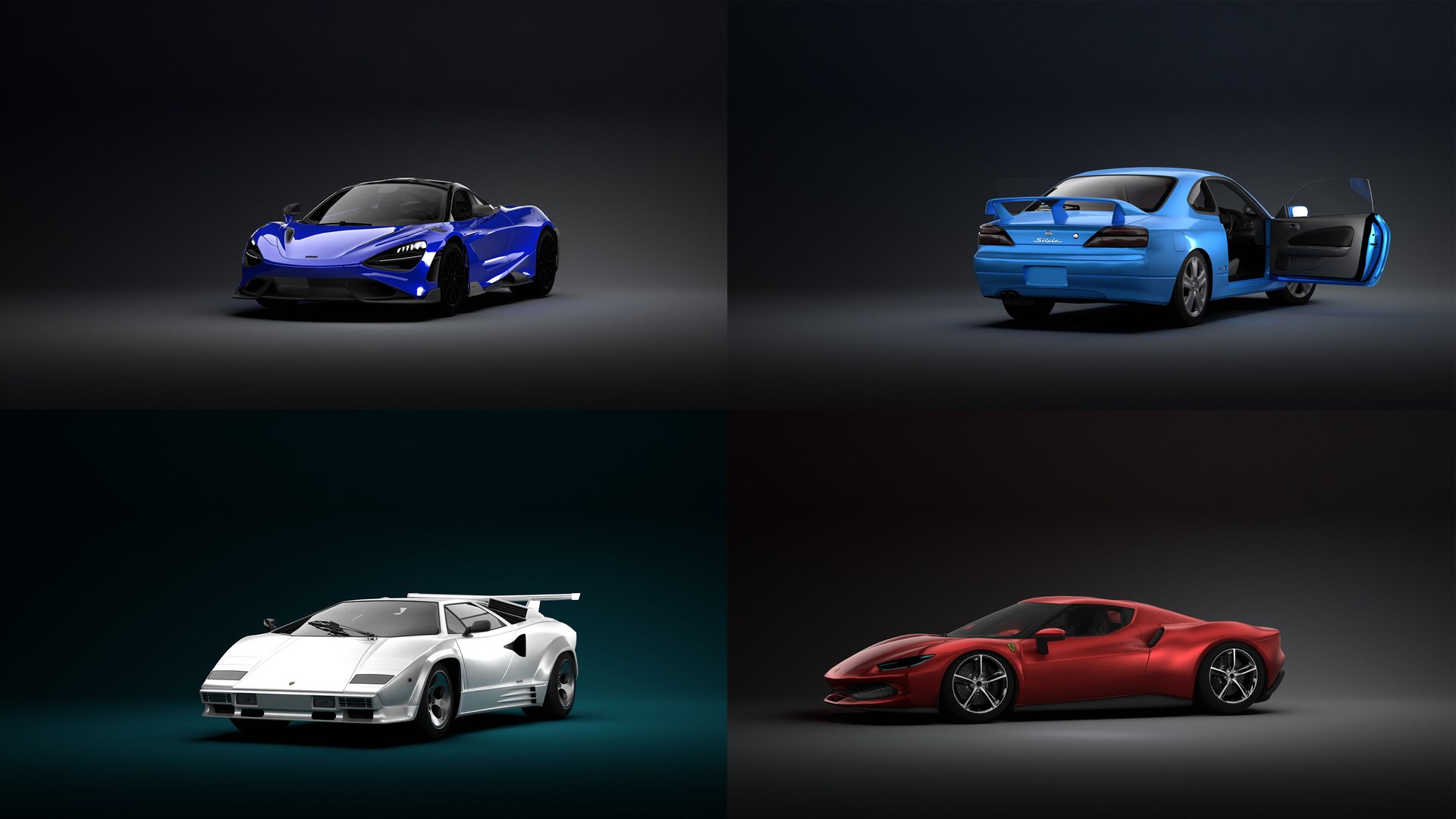 Cars Collection model - TurboSquid 2078612
