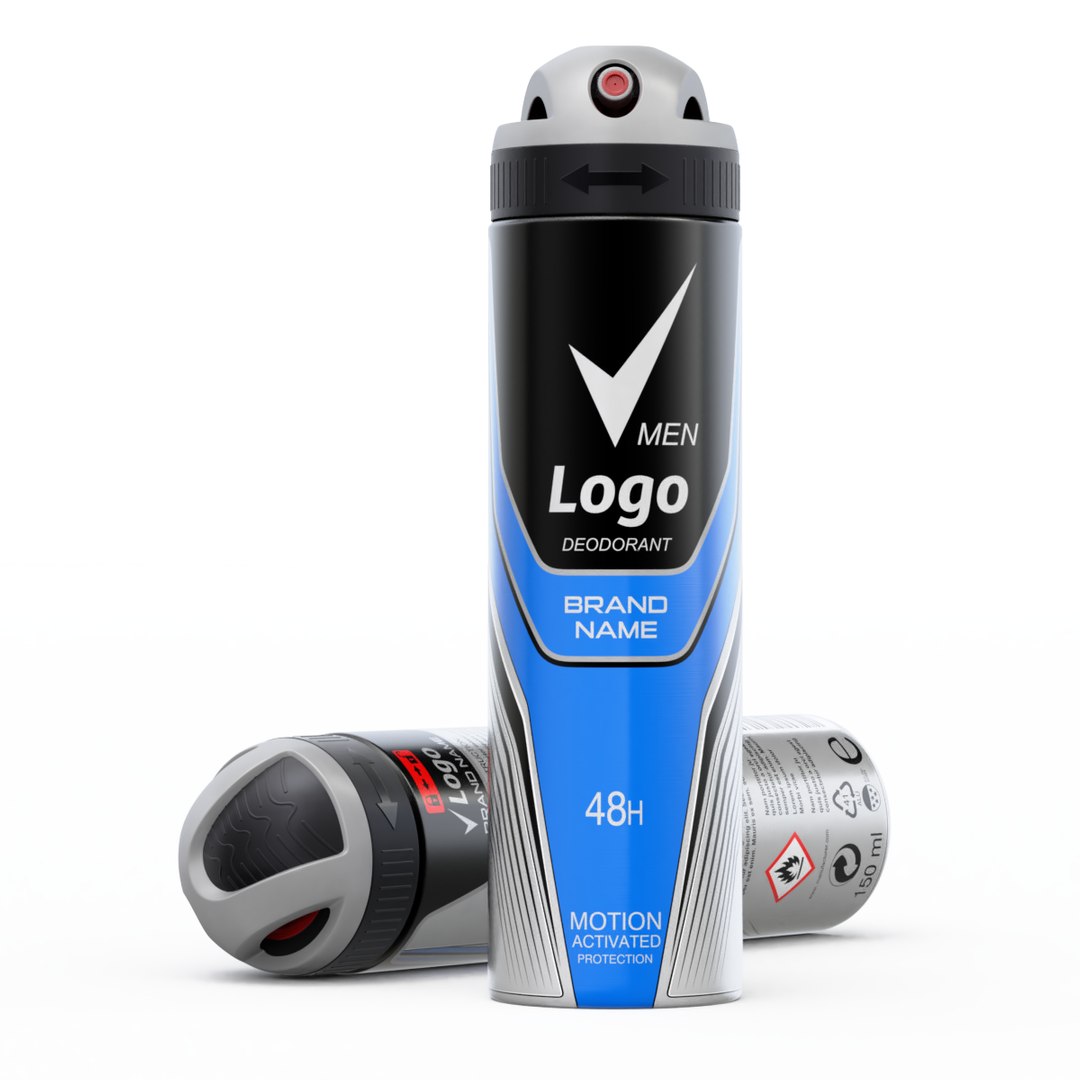 Deodorant Deo 3D Model - TurboSquid 1364215