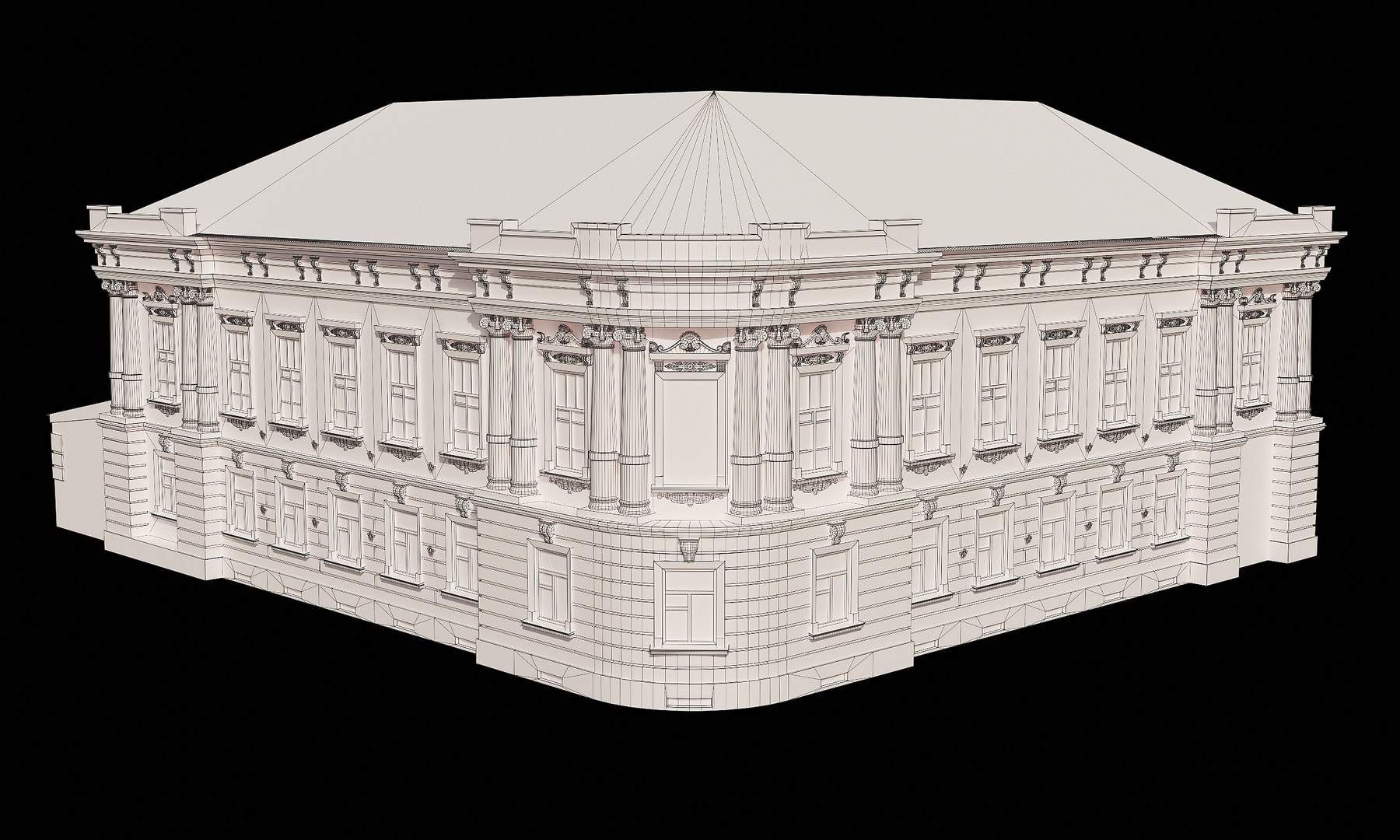 3D Architecture Structure Building Model - TurboSquid 1686444