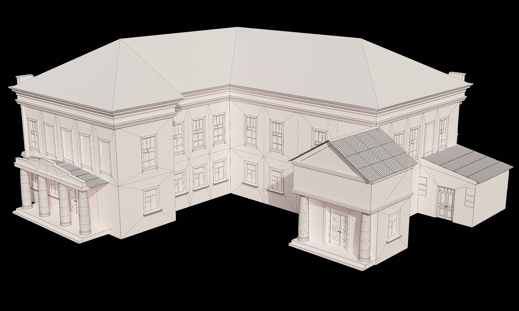 3D Architecture Structure Building Model - TurboSquid 1686444